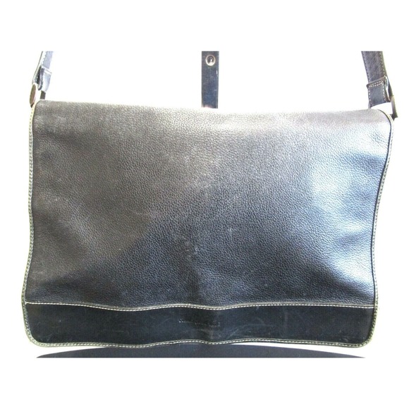 Comme Ca Du Mode | Bags | Vintage Comme Ca Du Mode Black Leather Unisex ...